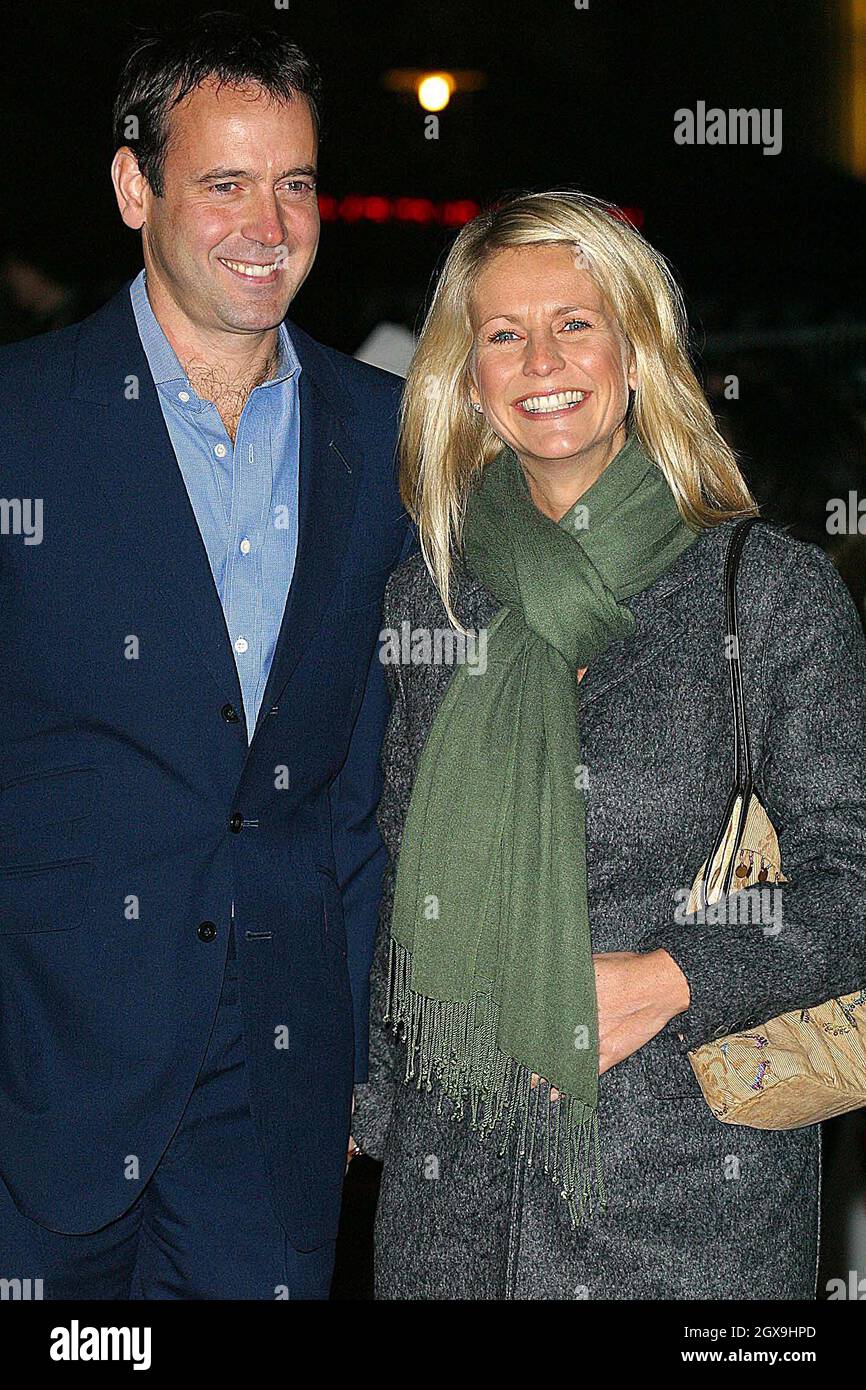 Ulrika Jonsson and husband at the film premiere of "Love Actually" in ...