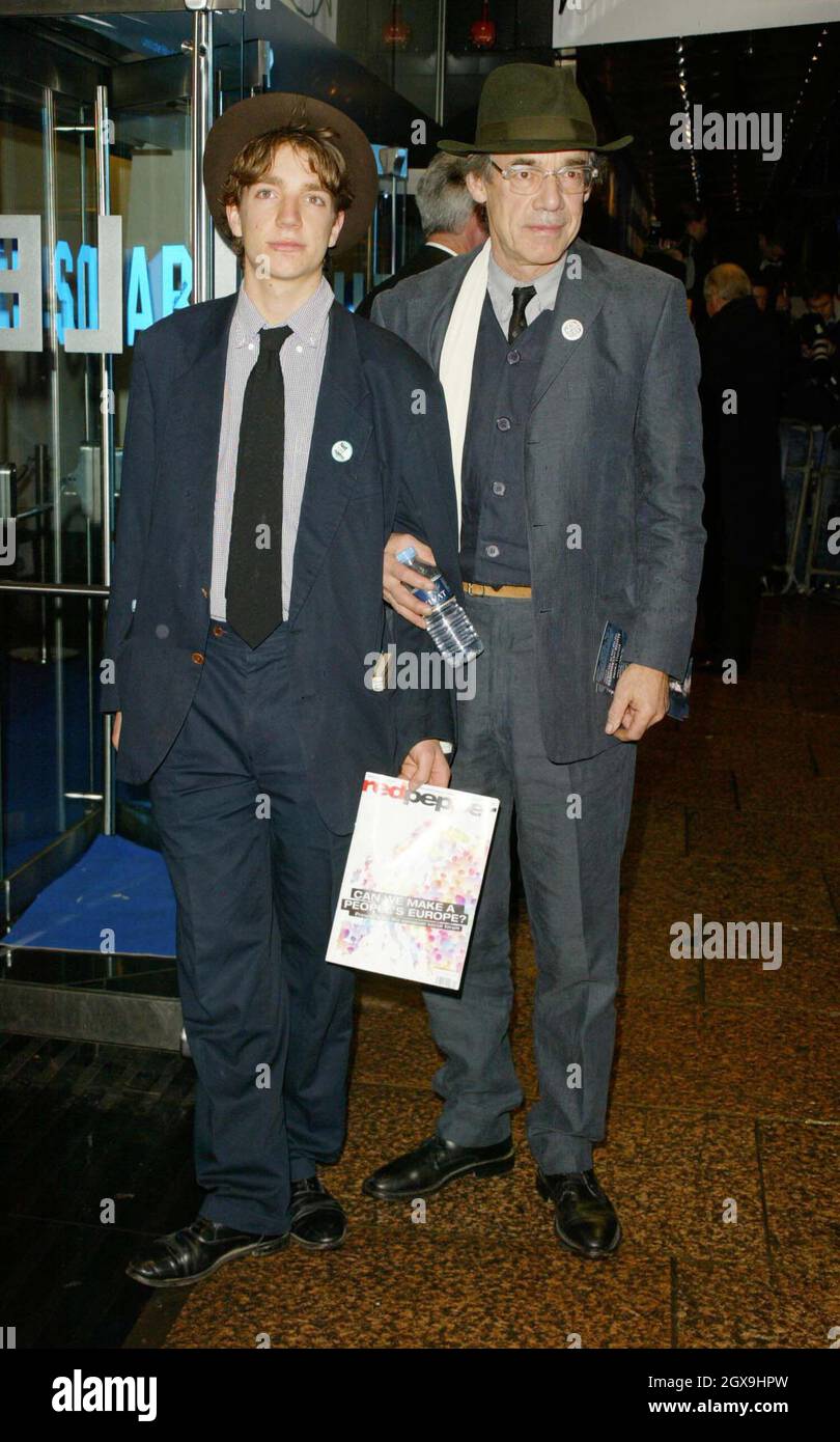 Roger Lloyd-Pack at the premiere of Master and Commander at the Odeon ...