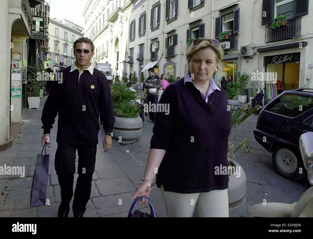 Joerg Haider, an Australian governor, on holiday with his wife in Italy ...
