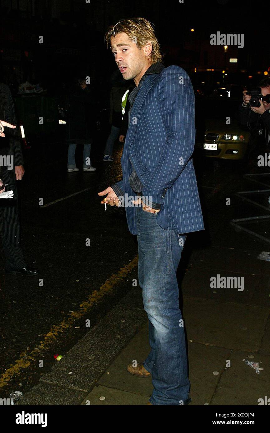 Colin Farrell at the film premiere of 'Intermission' in Notting Hill ...