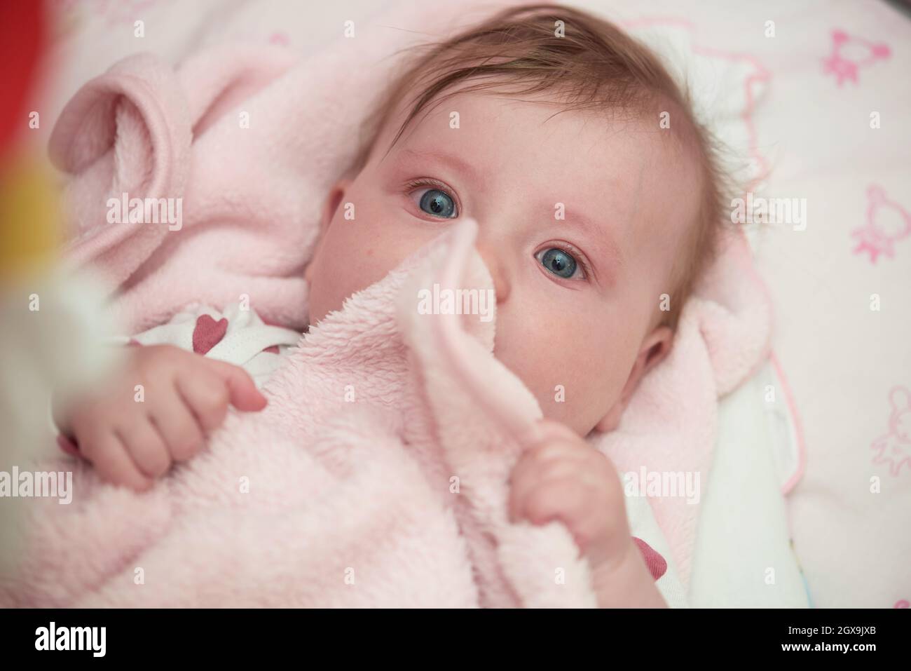 cute little baby playing with hand and smiling with no teeth funny ...