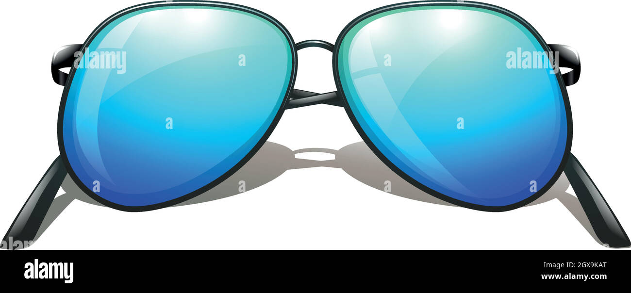 Blue eyes white black Stock Vector Images - Alamy