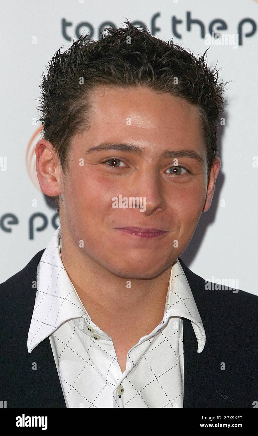 Eastenders star Christopher Parker at the launch of the new Top Of The Pops Stock Photo - Alamy