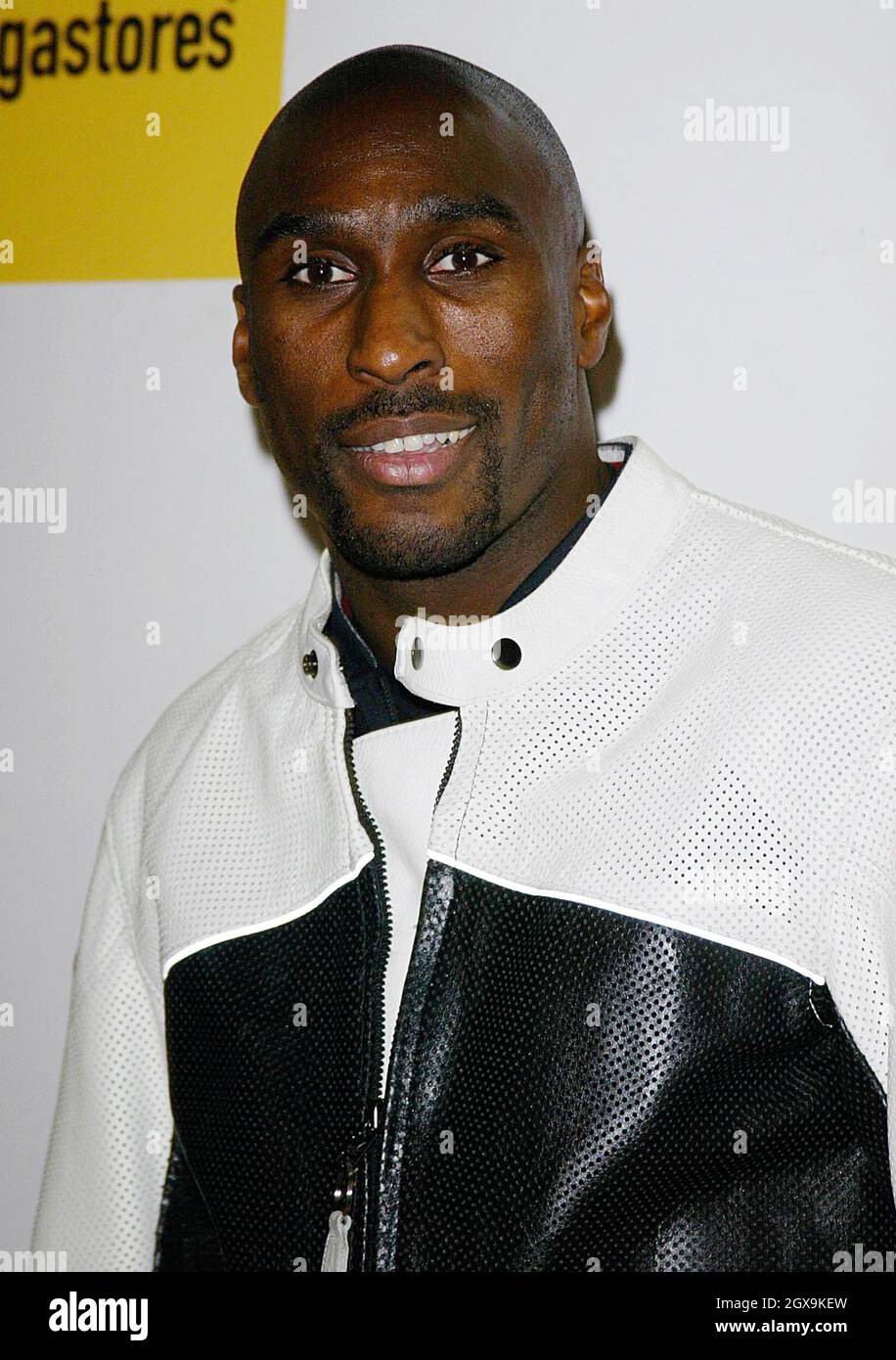 Sol Campbell at Viring Megastore where the England / Arsenal footballer ...