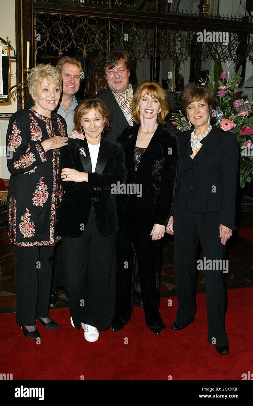 Dame Diana Rigg, Robert Bathurst, Zoe Wanamaker, Stephen Fry, Jane ...