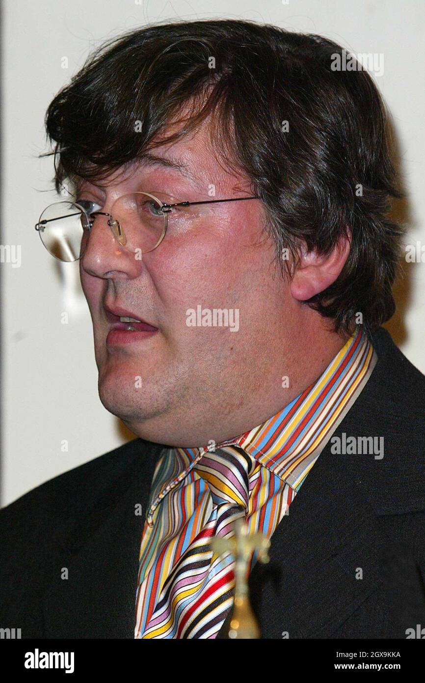 Stephen Fry at the Celebrity Christmas concert for autism at St Paul ...