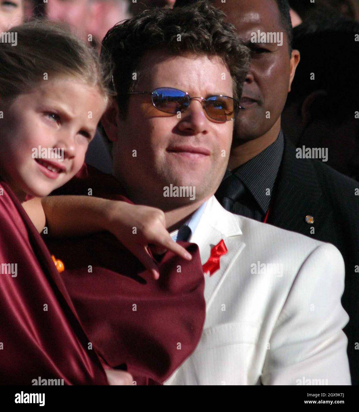 Sean Astin and daughter at the Lord of the Rings 3 Premiere Day in New ...