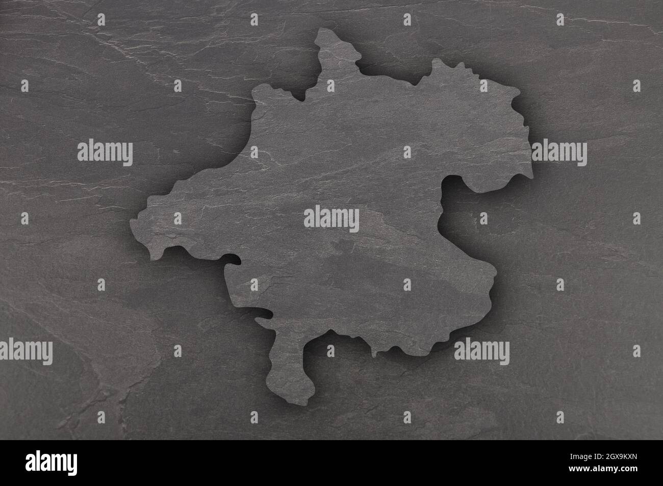 Map of upper austria hi-res stock photography and images - Alamy