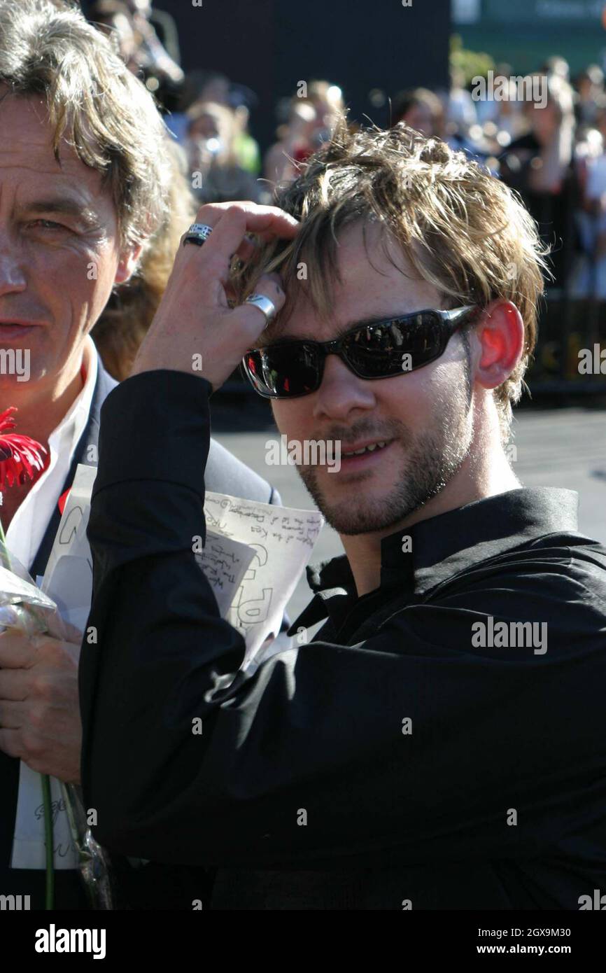 Dominic monaghan premiere lord rings hi-res stock photography and ...