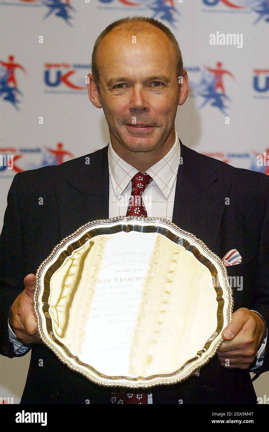 Clive Woodward at the Sports Coach of the Year Awards held at the Cafe ...