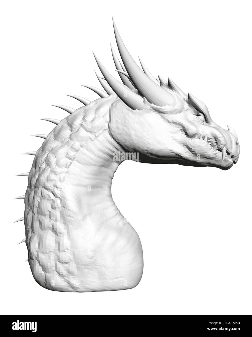 Dragon Head Side View