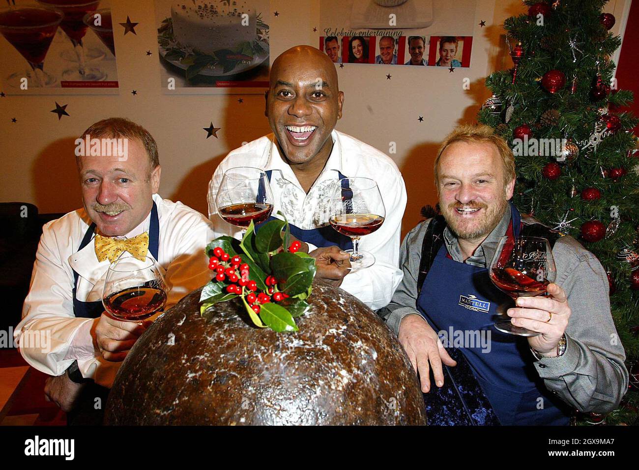 Anton Edelmann, Ainsley Harriott and Antony Worrall Thompson at Earls ...