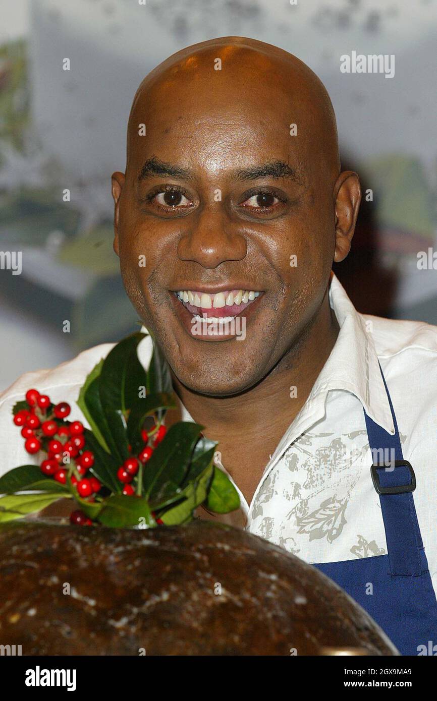 Ainsley Harriott at Earls Court for the Worlds most Luxurious Christmas ...