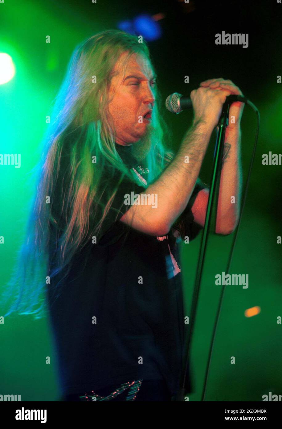 Nevermore perform at the Commodore Ballroom in Vancouver Stock Photo ...