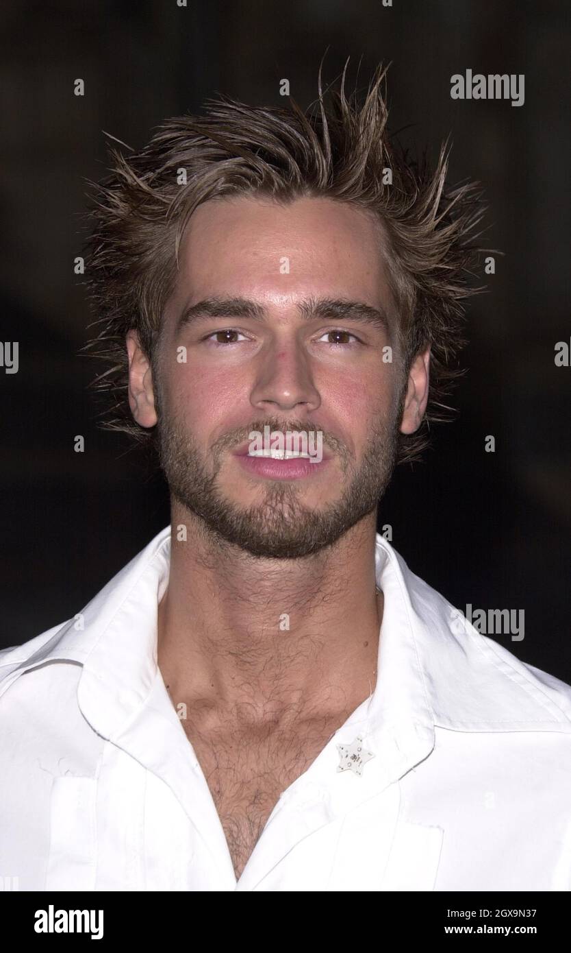 Alex Sibley at the Elle Style Awards 2002 at the Natural History Museum ...