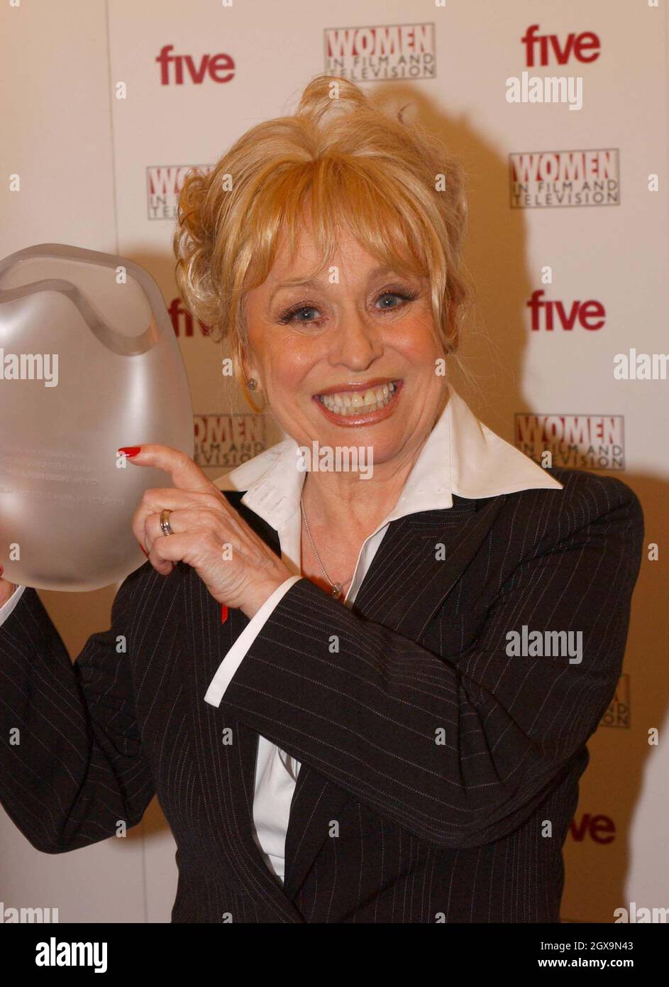 Barbara and boyfriend at The Five Women in Film and Television awards ...