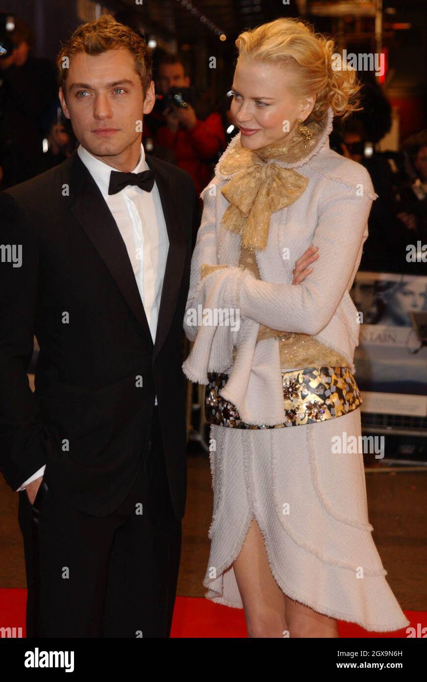 Jude Law and Nicole Kidman pictured attending the Royal European ...