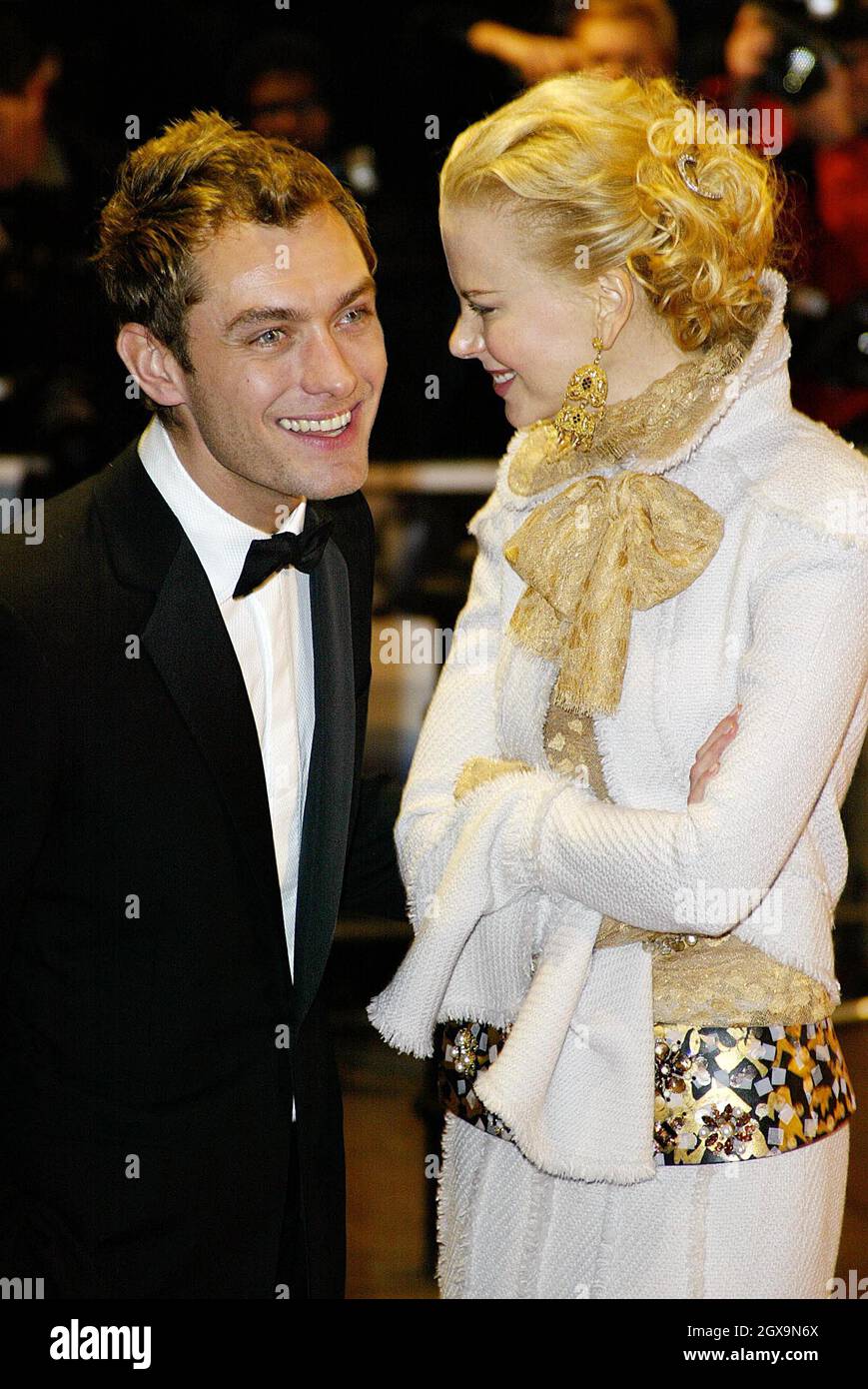 Nicole Kidman and Jude Law at the Royal European charity premiere of ...