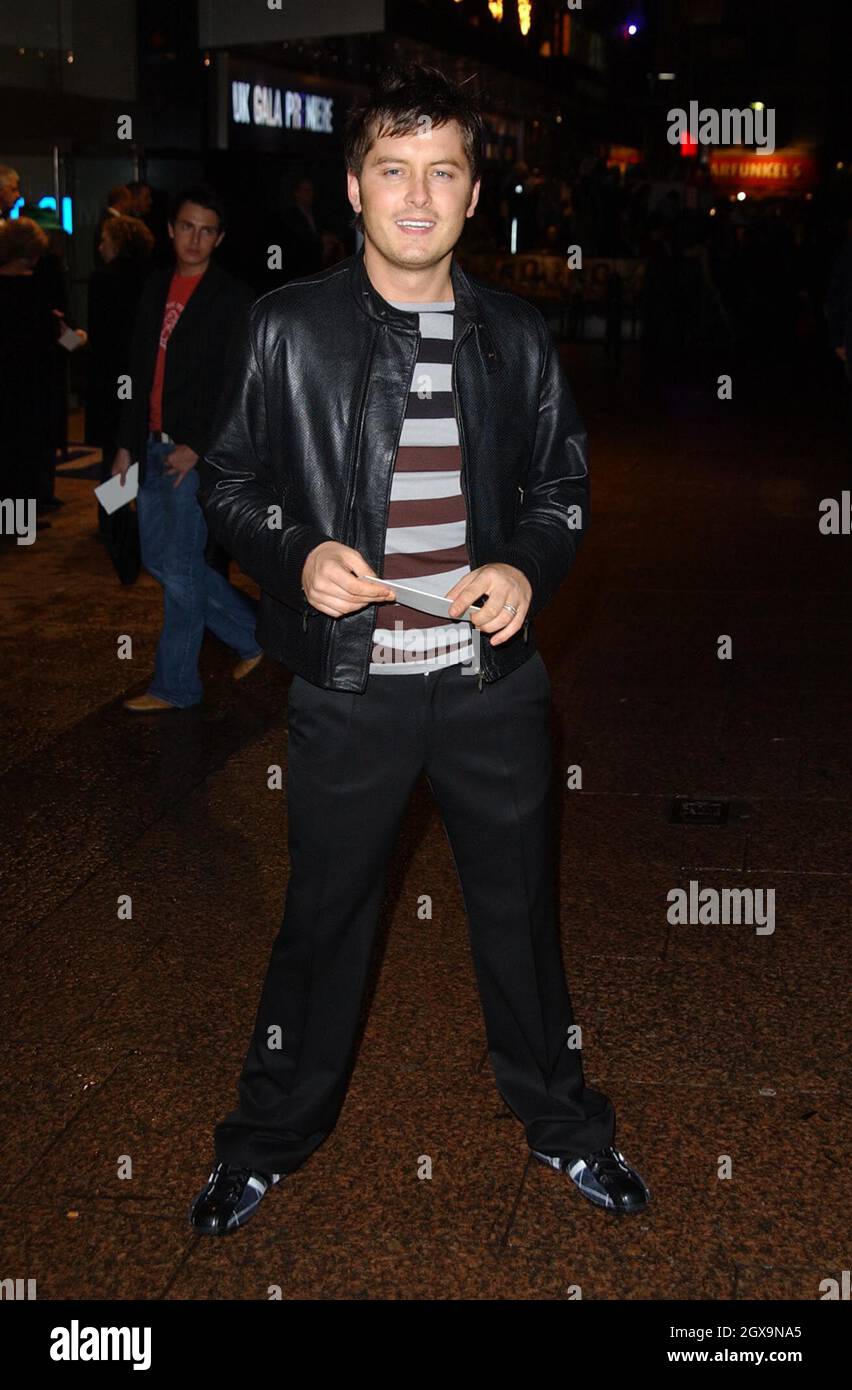 Brian Dowling pictured attending the Lord of The Rings, Return of The ...