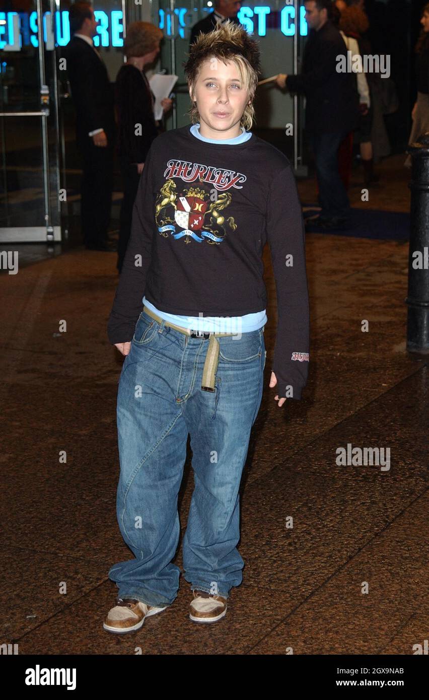 Alex Parks pictured attending the Lord of The Rings, Return of The ...