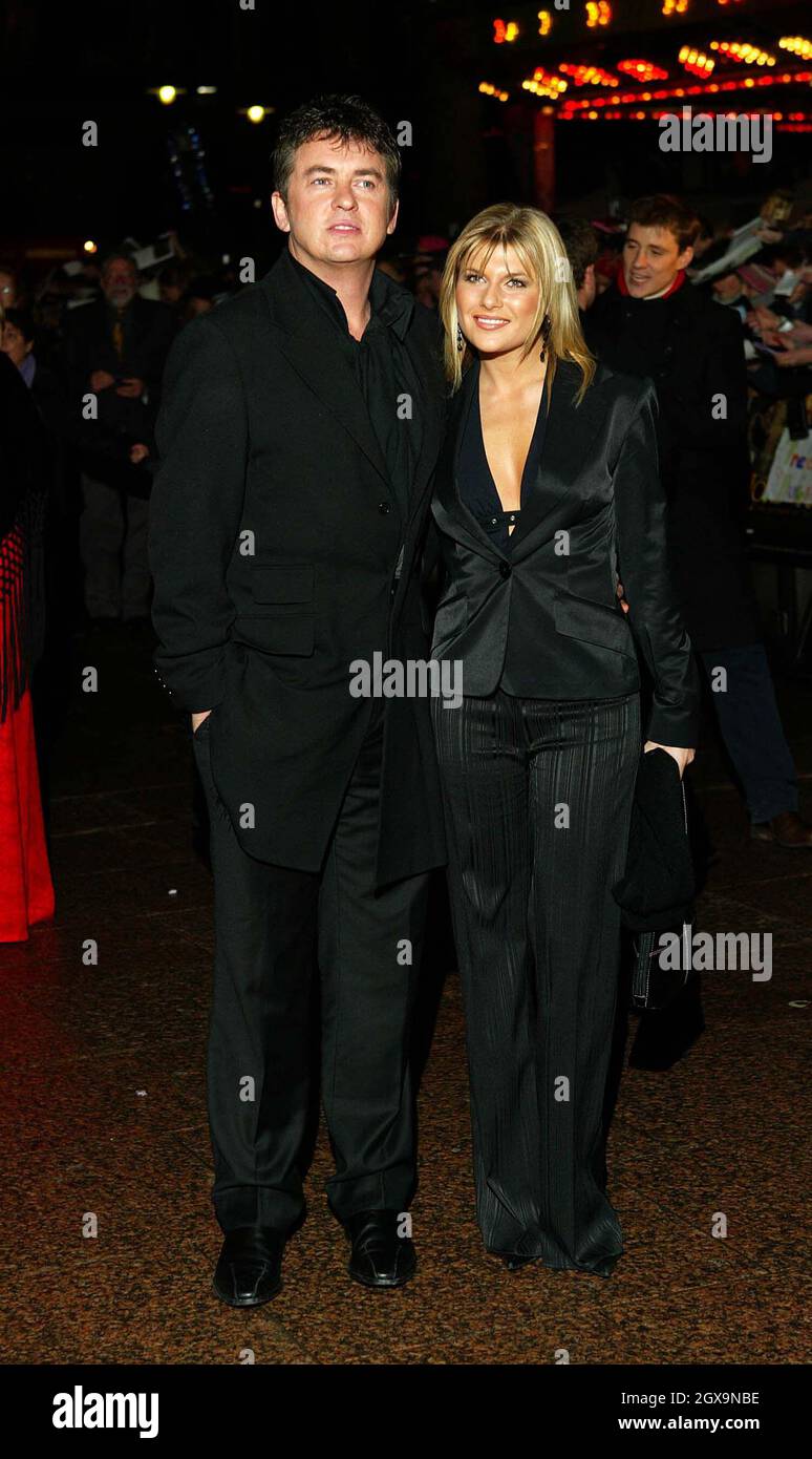 Shane Richie and partner pictured attending the Lord of The Rings ...