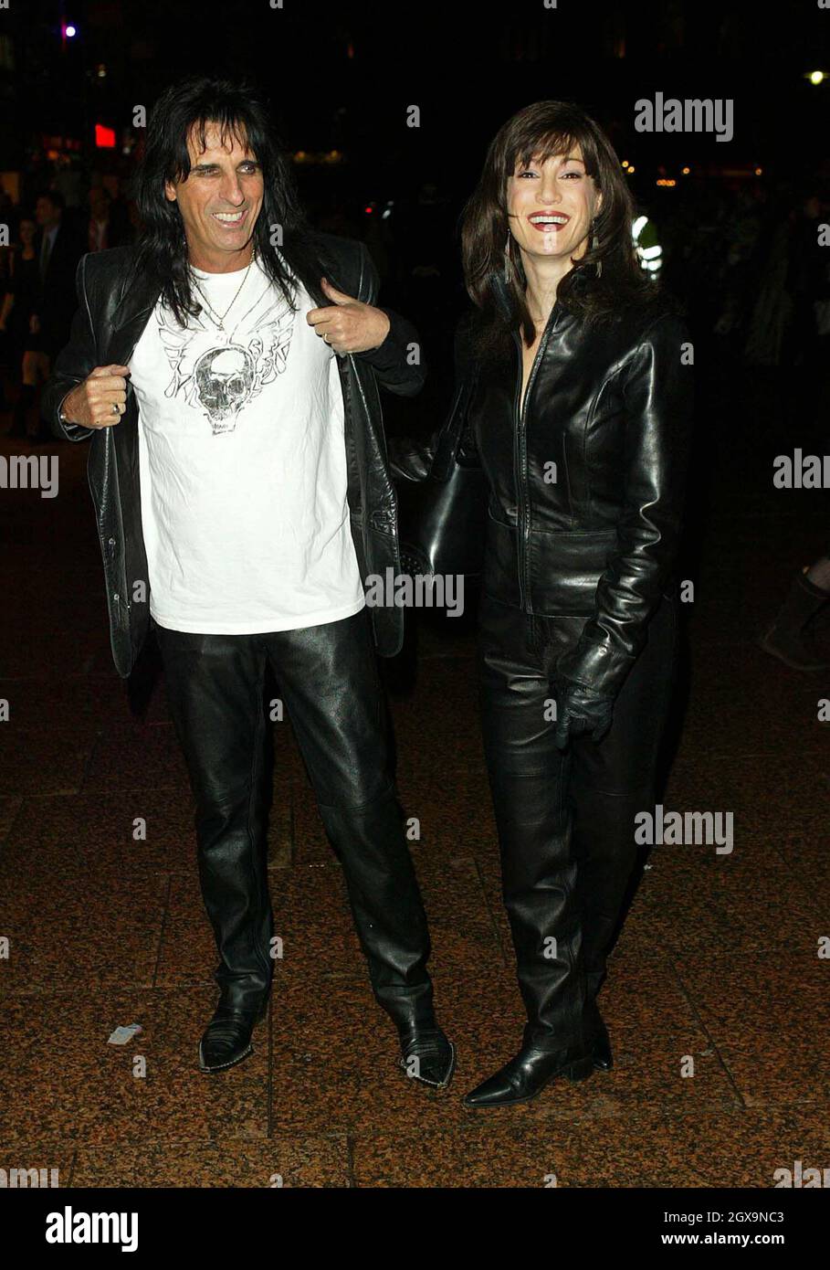 Alice Cooper and partner pictured attending the Lord of The Rings ...