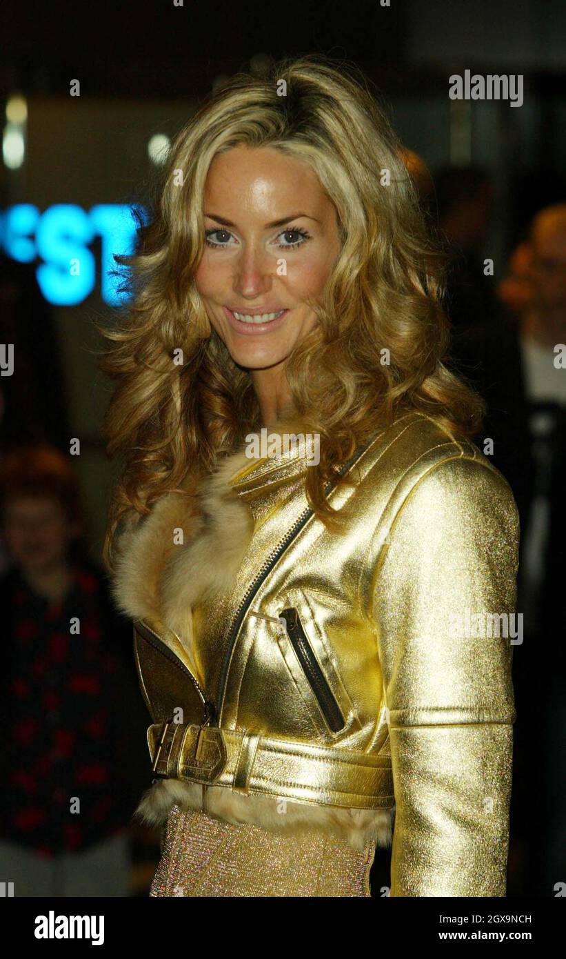 Lisa Butcher pictured attending the Lord of The Rings, Return of The ...