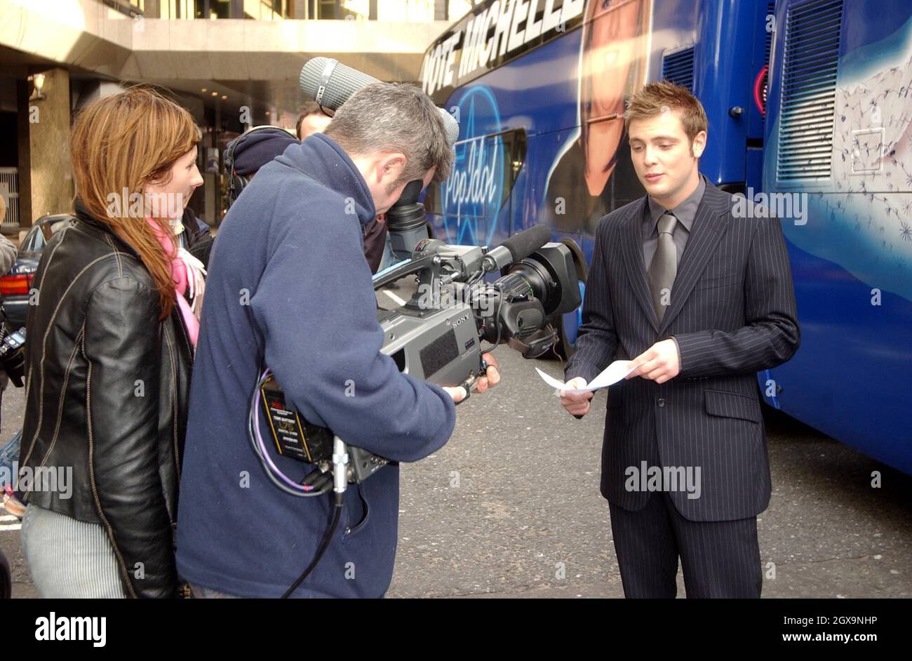 Mark Rhodes from Darleston pictured at a photocall promoting the final ...