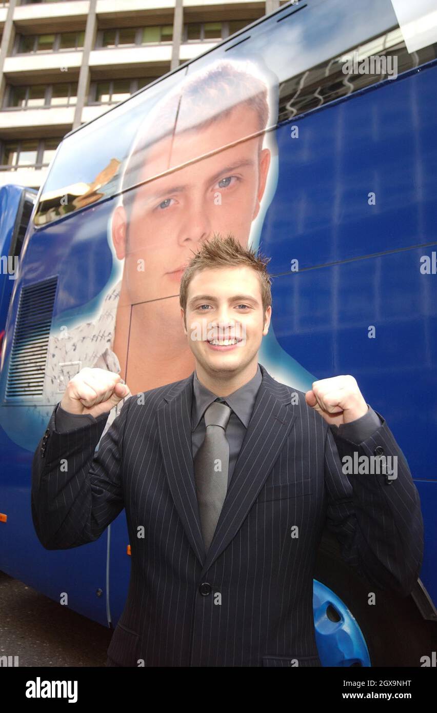 Mark Rhodes from Darleston pictured at a photocall promoting the final ...