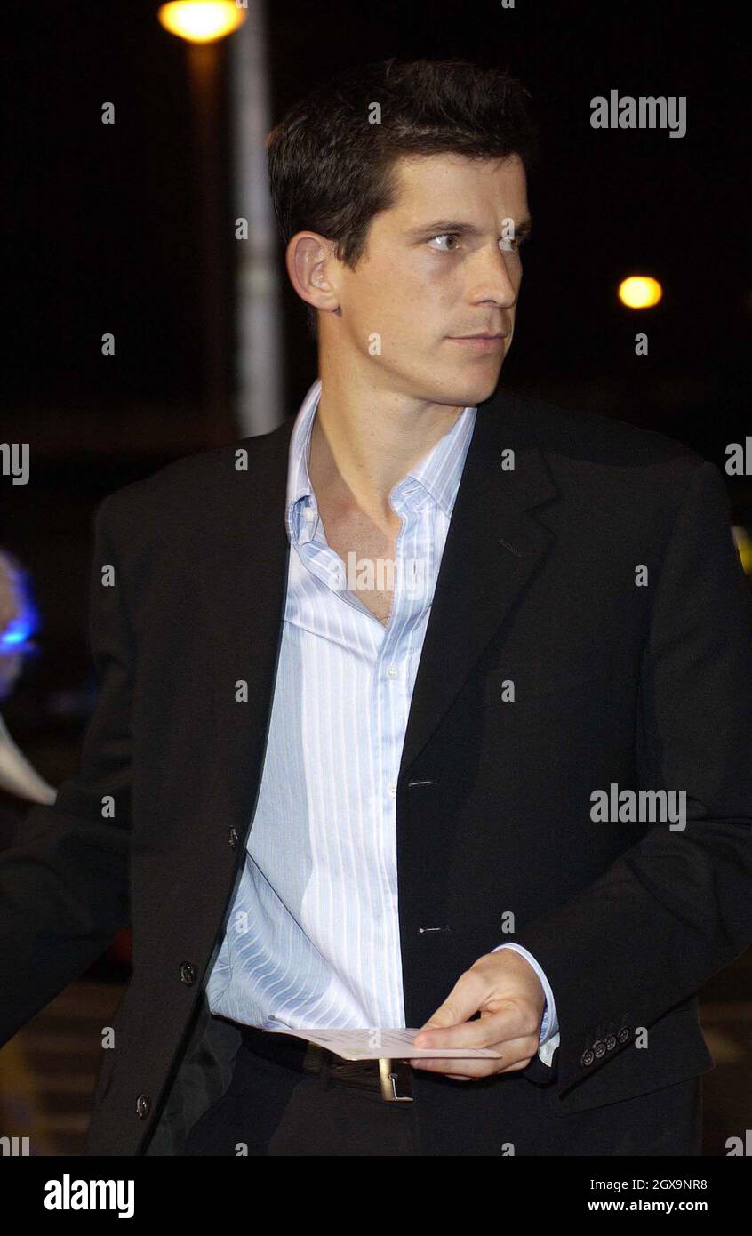 Tim Henman arrives for the BBC Sports Personality of the Year 2003 held ...