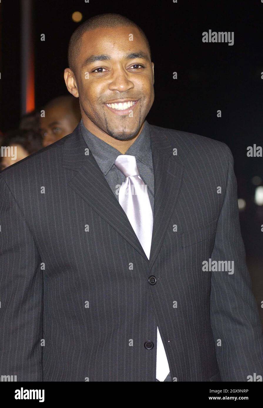 Darren Campbell arrives for the BBC Sports Personality of the Year 2003 ...