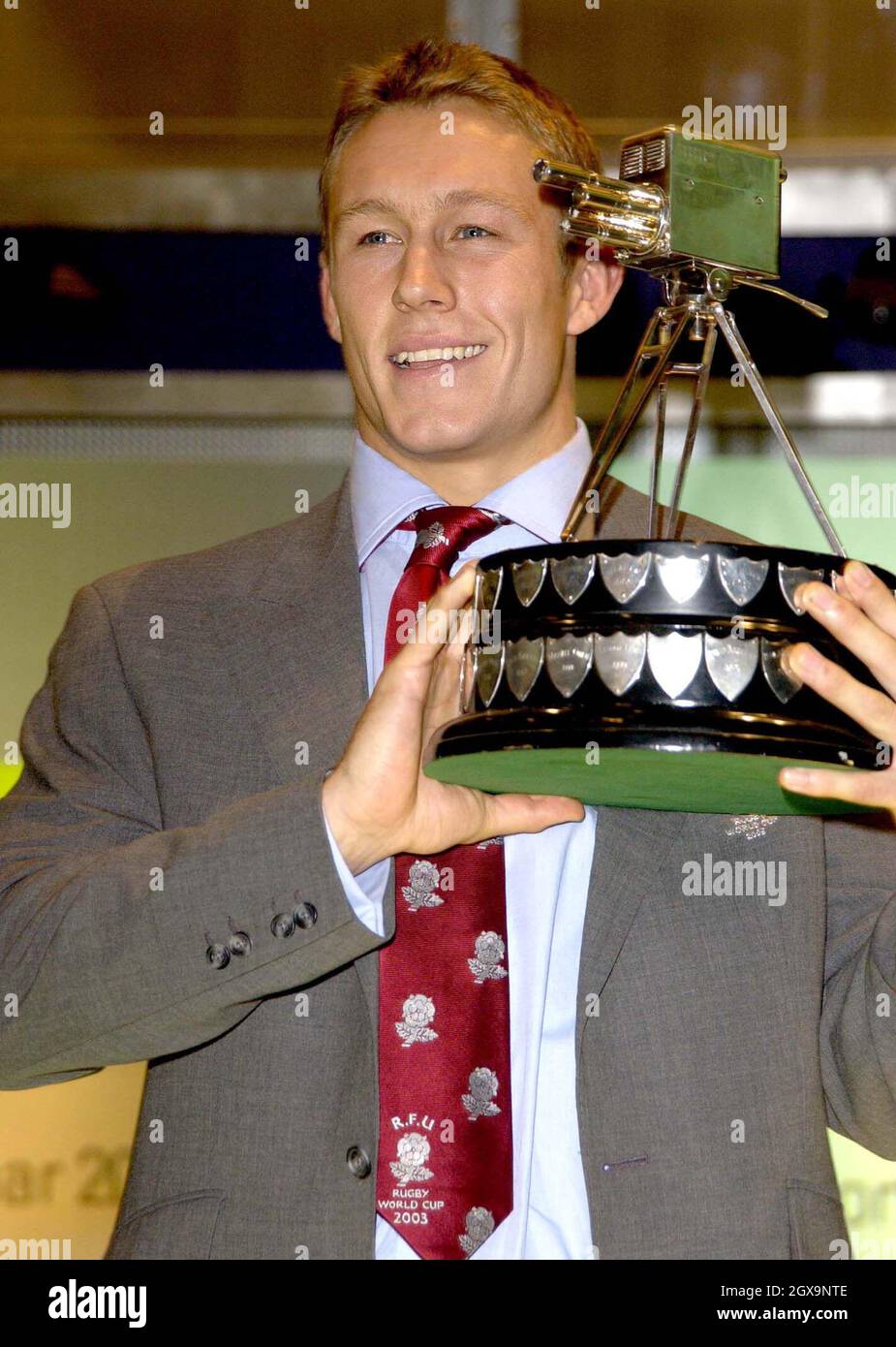 Jonny Wilkinson winner of the BBC Sports Personality of the Year 2003 ...