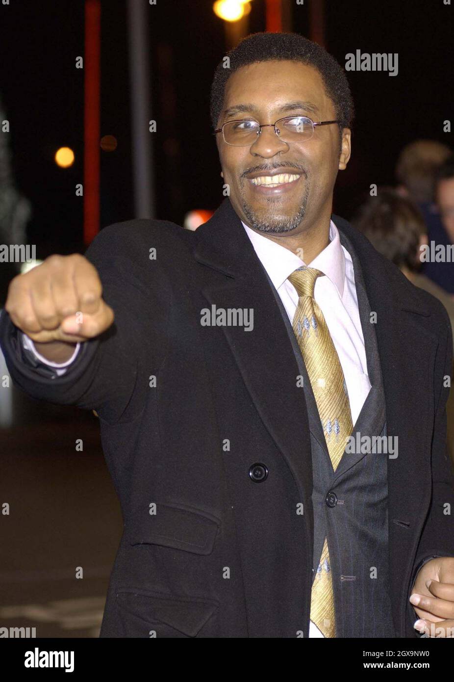 Michael Watson arrives for the BBC Sports Personality of the Year 2003 ...