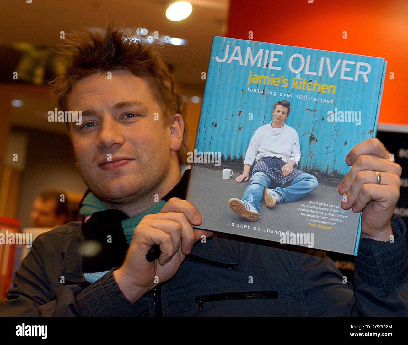 Jamie oliver book signing hi-res stock photography and images - Alamy