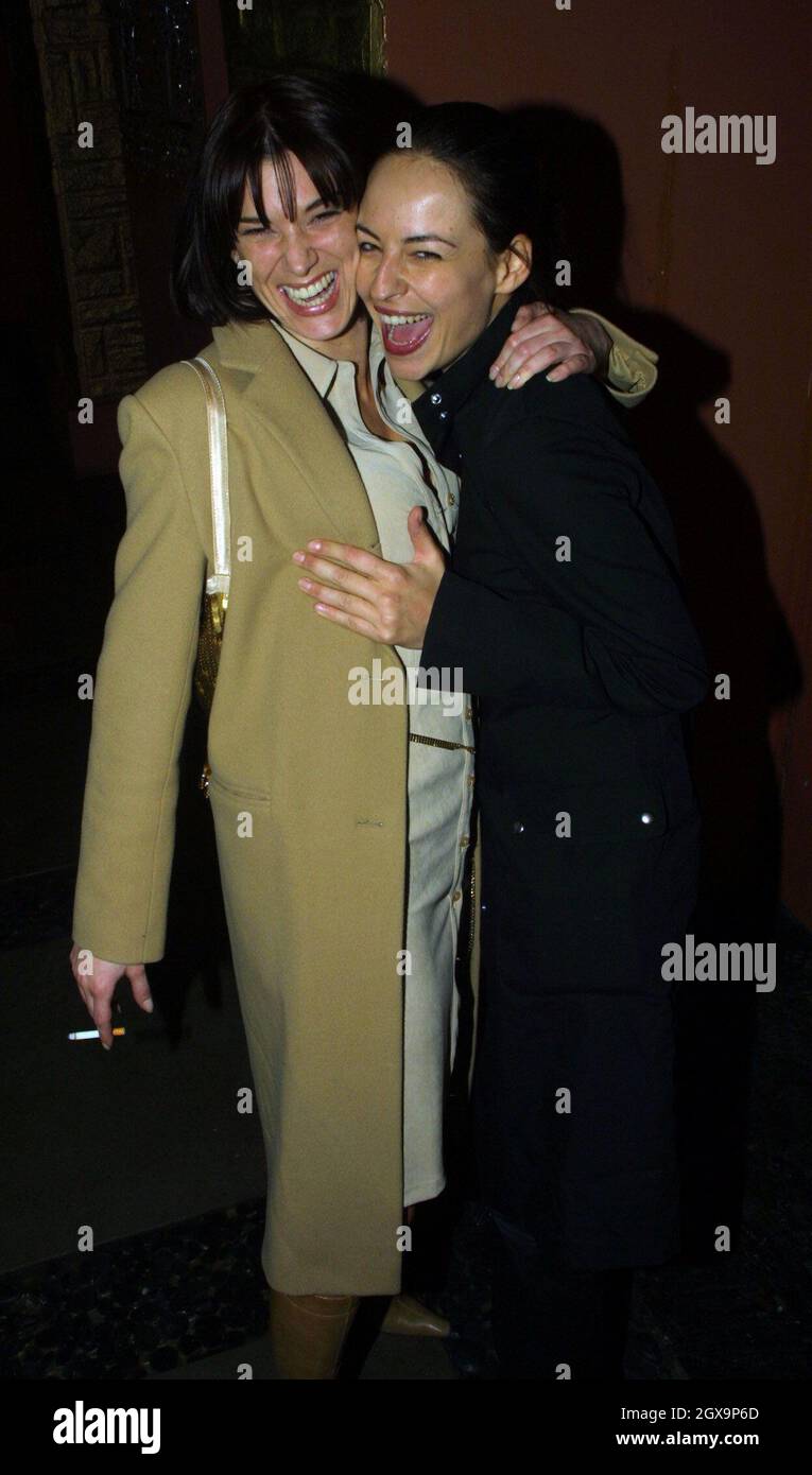 Lucy Blair and friend enjoy night out at the opium club in Soho, London ...