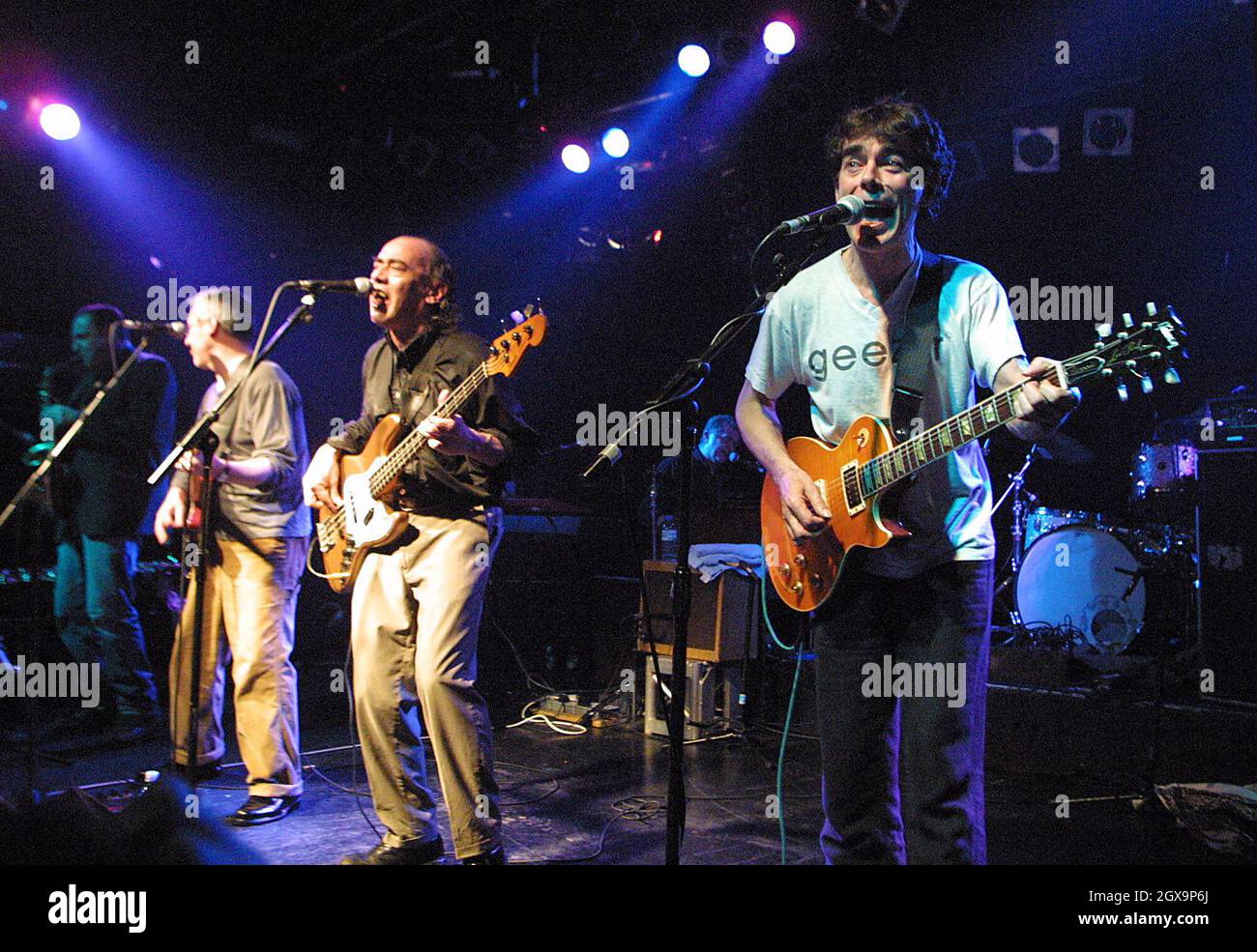 The Blockheads, of Ian Drury fame, performing at the Mean Fiddler in ...