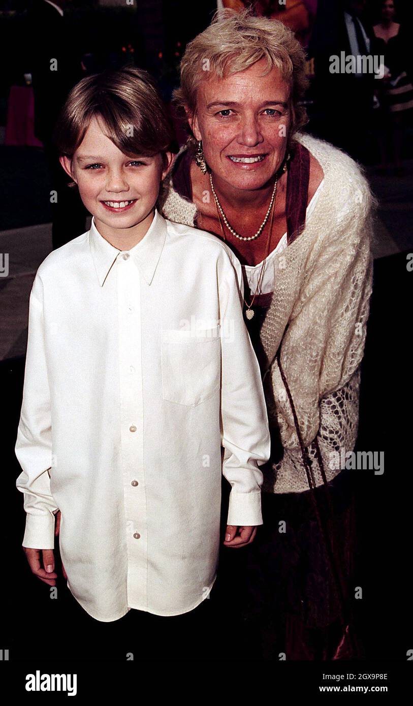 Serge Cockburn and Mum at the Crocodile Dundee Three premiere in Los ...