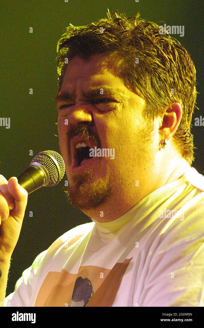 Phill Jupitus and The Blockheads, of Ian Drury fame, performing at the ...