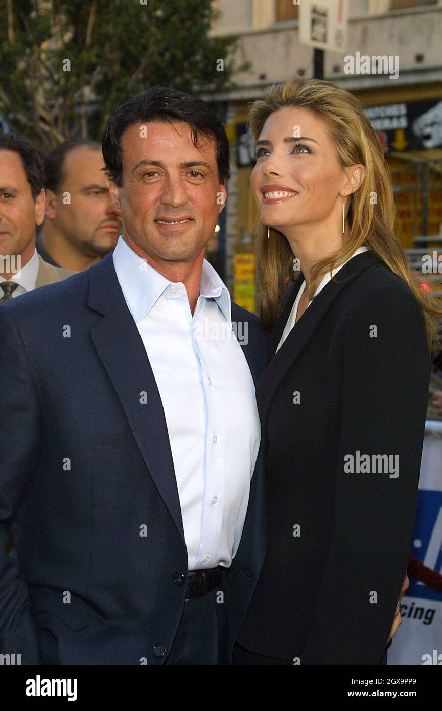 Slyvester Stallone and Jennifer Flavin at the 7th Annual Blockbuster ...