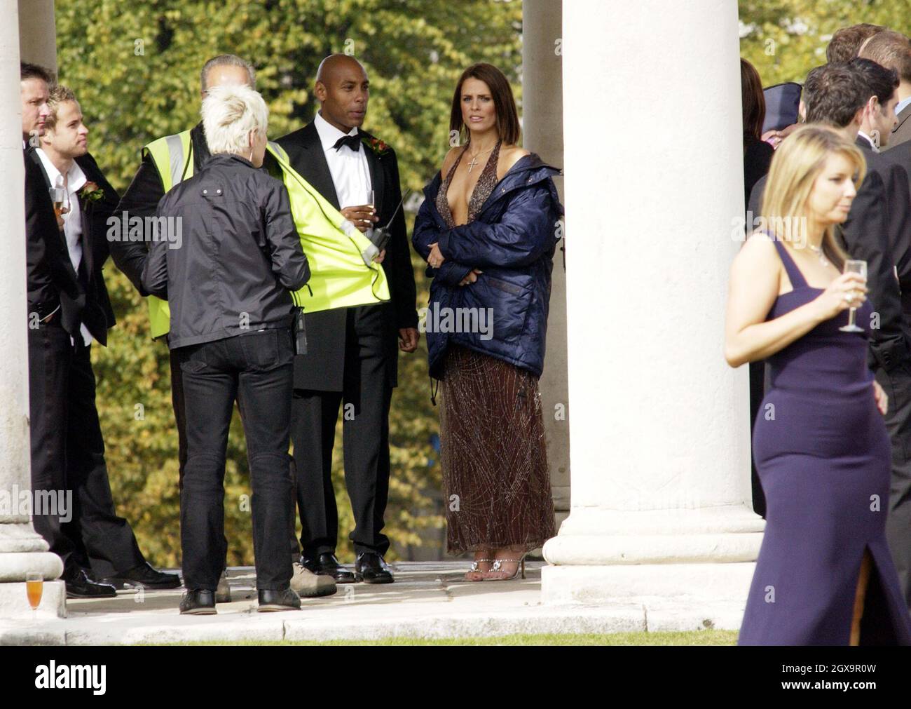 SUSIE AMY (who plays Chardonnay Pascoe)"Footballer's wives" Filming the ...