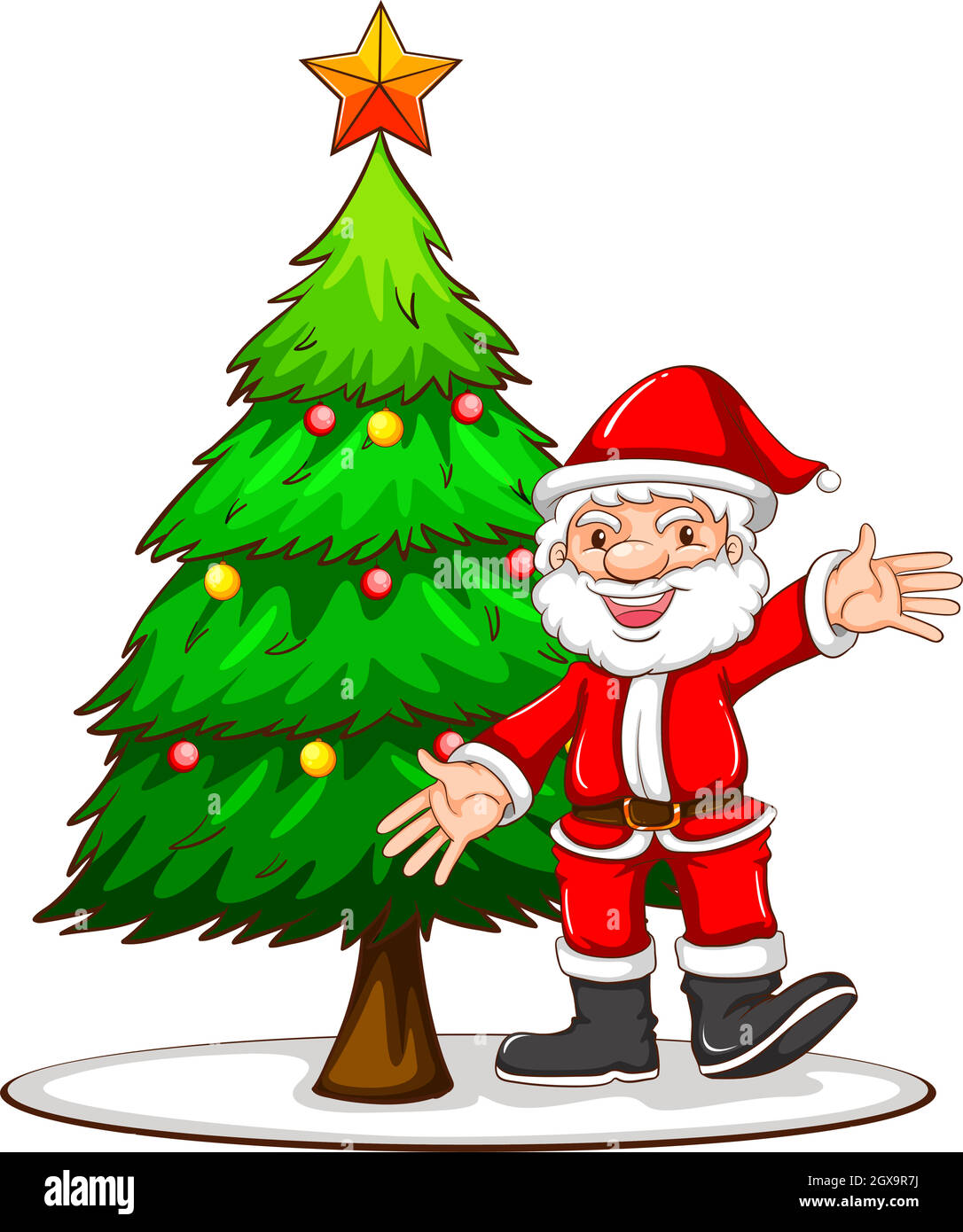 Sketch christmas tree hi-res stock photography and images - Alamy