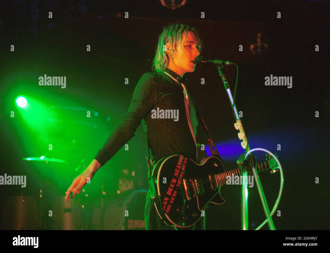 Silverchair perform at Thunderbird Stadium as a part of Edgefest in ...