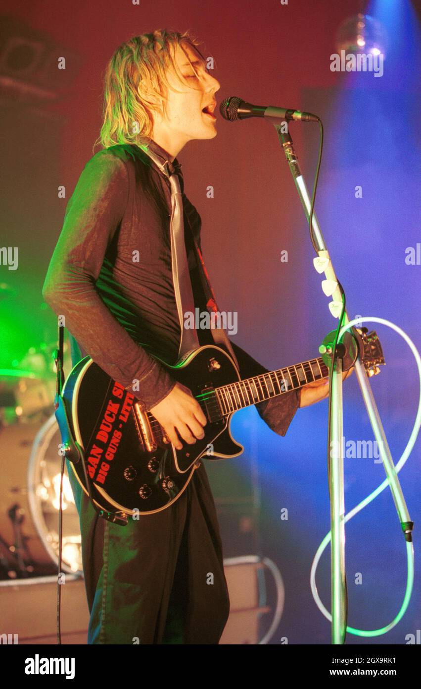 Silverchair perform at Thunderbird Stadium as a part of Edgefest in ...