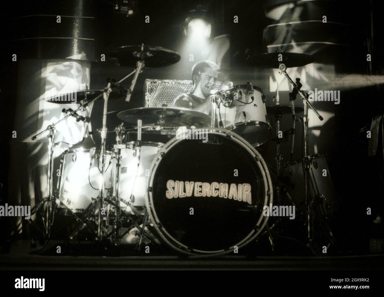 Silverchair perform at Thunderbird Stadium as a part of Edgefest in ...