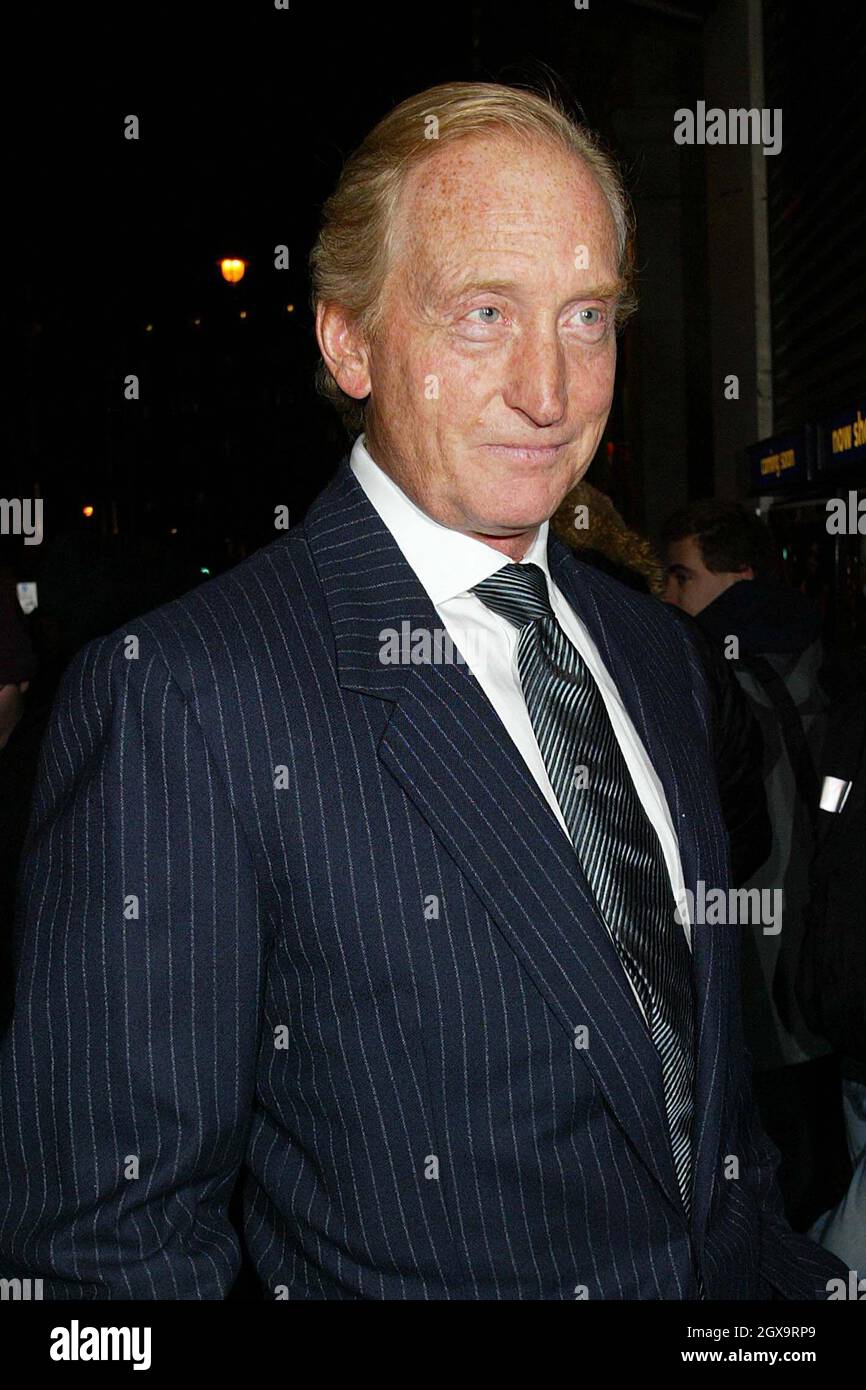 Charles Dance, actor, at the charity screening of Black and White in ...