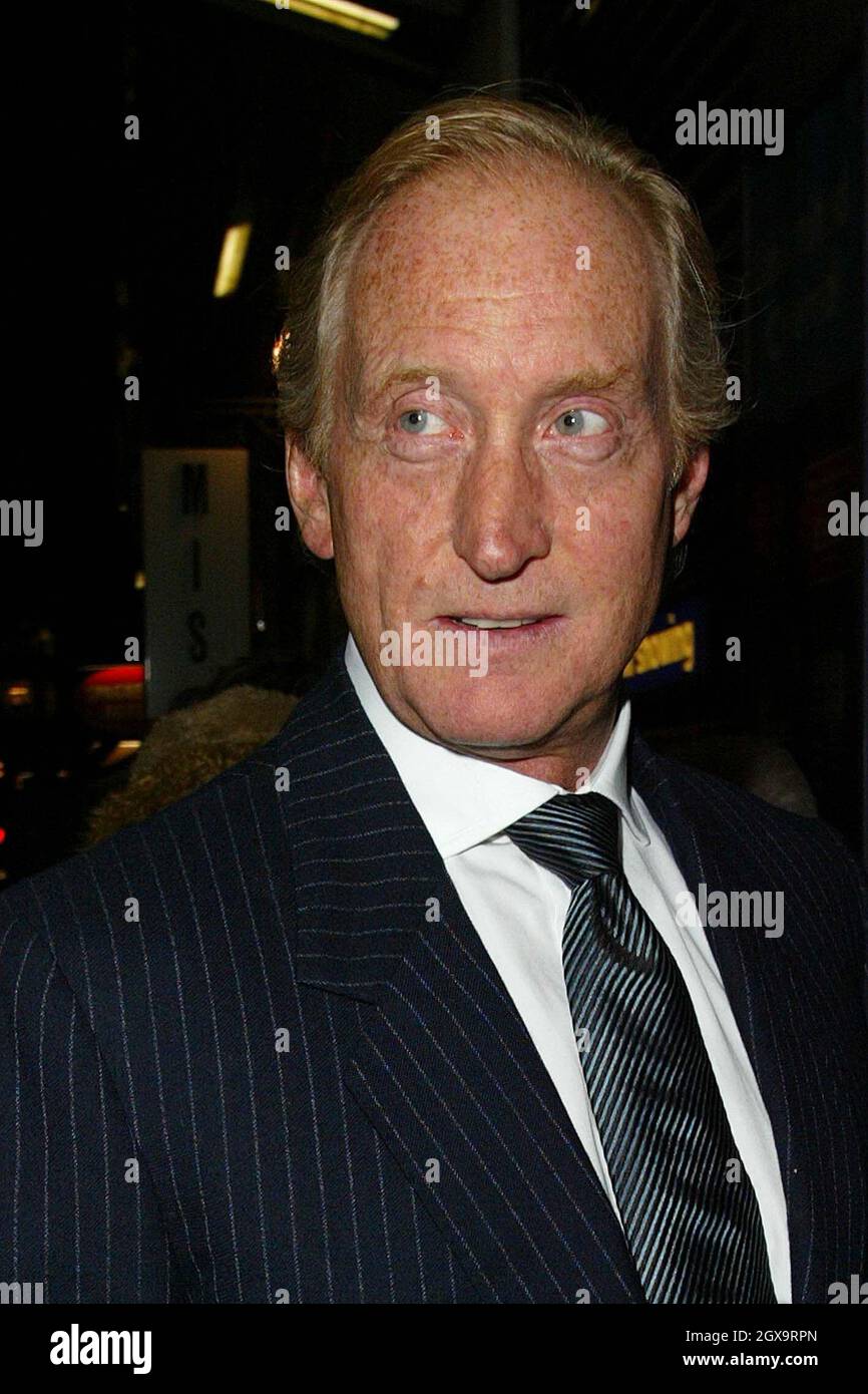 Charles Dance, actor, at the charity screening of Black and White in ...