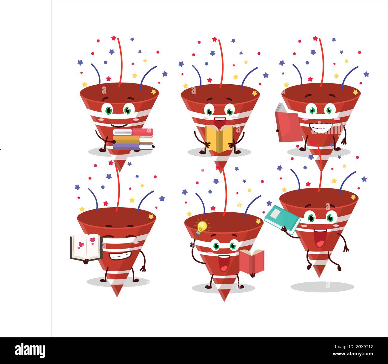 Party popper burst Stock Vector Images - Alamy