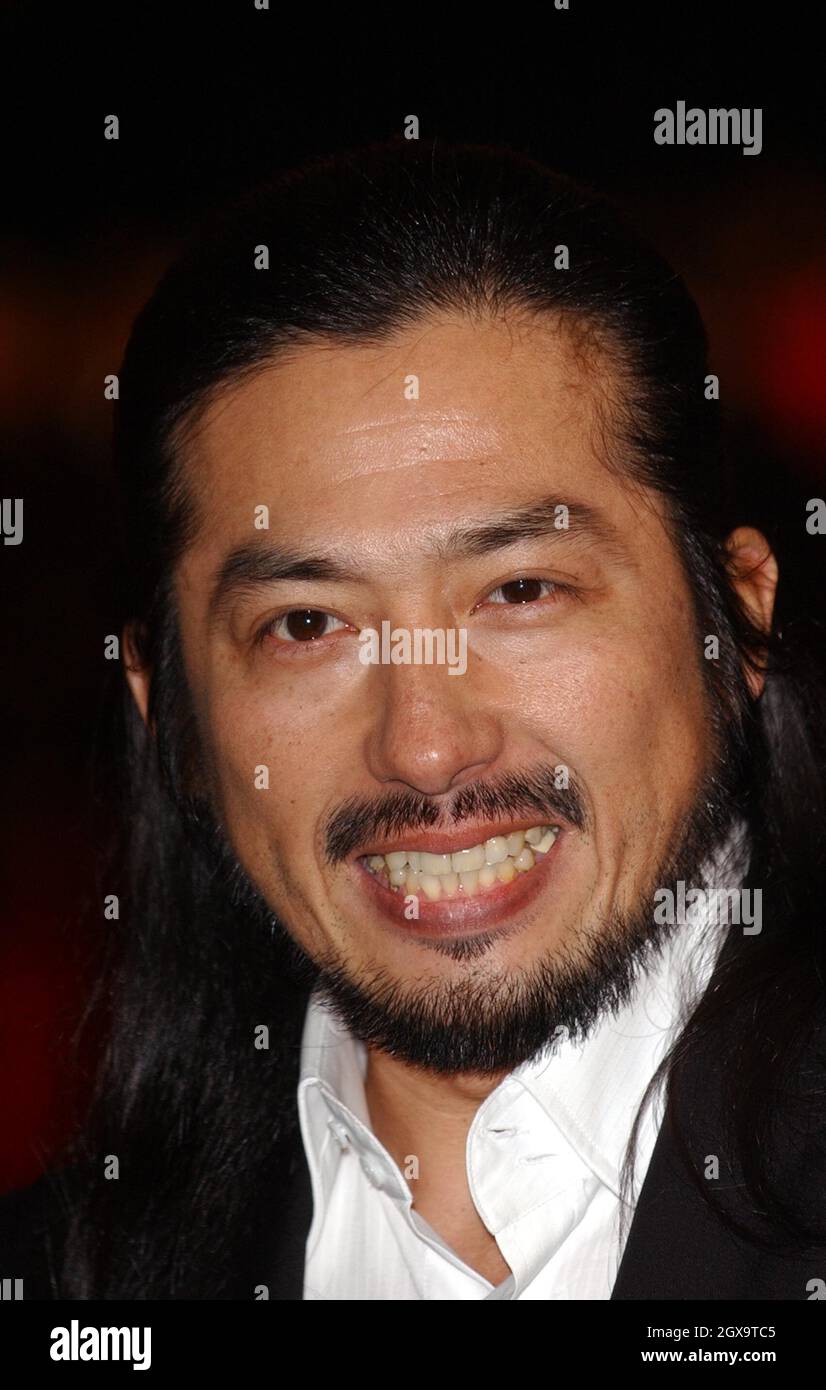 Hiroyuki Sanada arrives at the London premiere of The Last Samurai ...