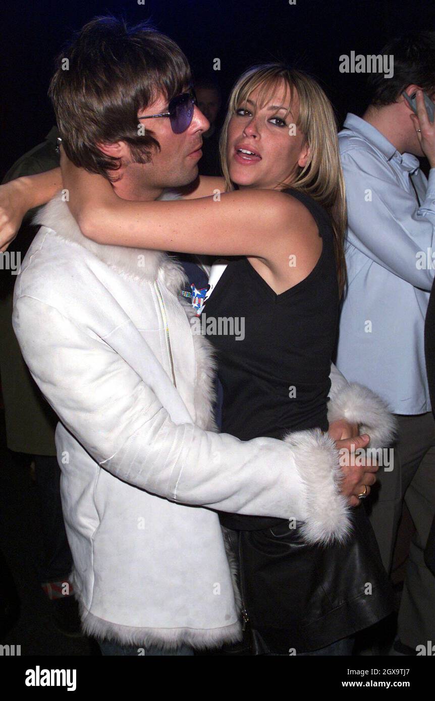 LIAM GALLAGHER AND NICOLE APPLETON FOR THE NME AWARDS Stock Photo - Alamy