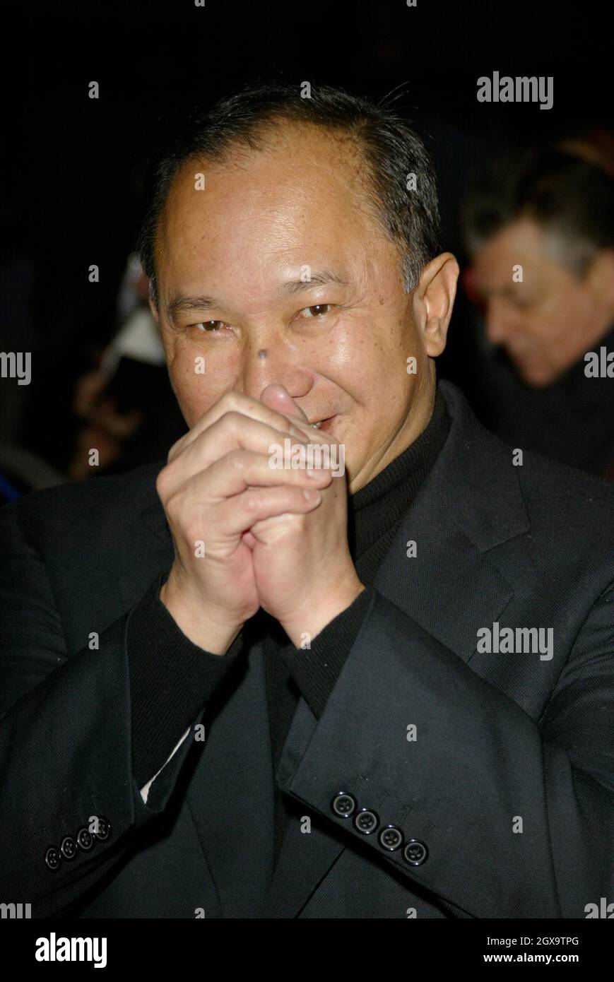 John Woo at the London screening of his thriller movie Paycheck. The ...